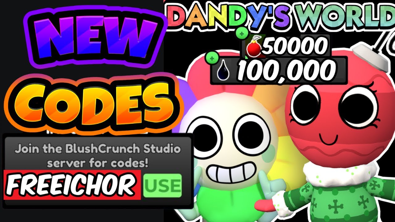 *NEW CODES* ALL WORKING CODES FOR DANDY'S WORLD IN FEBRUARY 2025! ROBLOX DANDY'S WORLD CODES ...