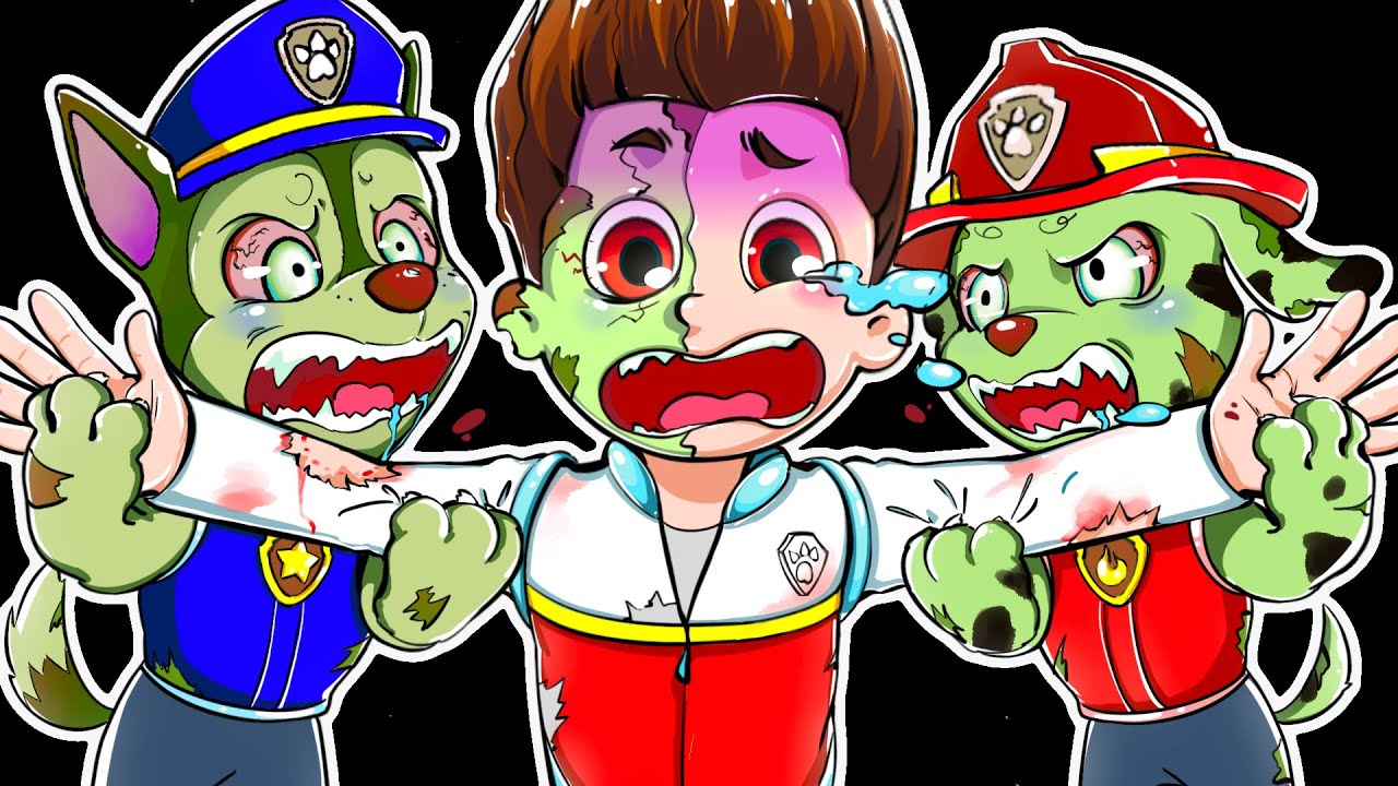 Oh no, Marshall and Chase became zombies | Paw Patrol Zombie Episode - YouTube
