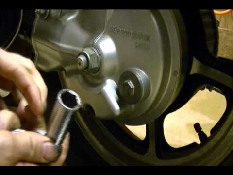 How to Change Hypoid Gear or Final Drive Oil on a 1985 Honda 1100C ...