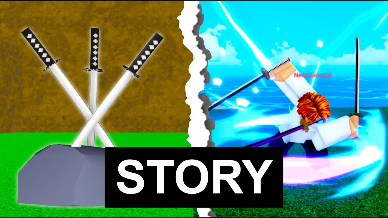 The Story of The TRUE TRIPLE KATANA... (a Blox Fruits Story) - YouTube