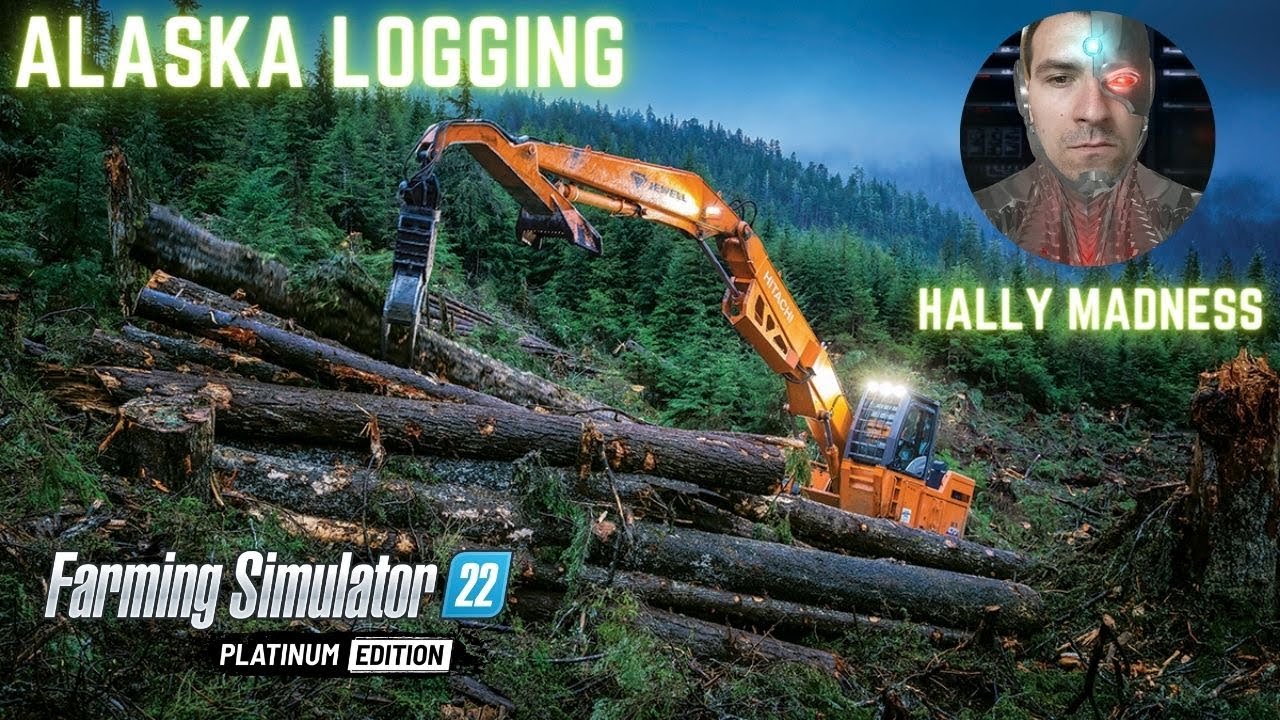 Forestry on Alaska New FS22 Logging Map Farming Simulator 22 | Forestry ...