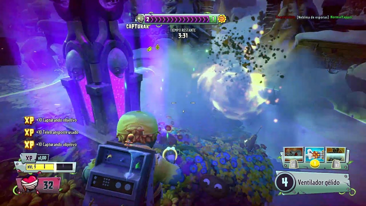 Plants vs Zombies GW 2 Jardines y Cementerios, AC Perry, 13 Derrotados ...