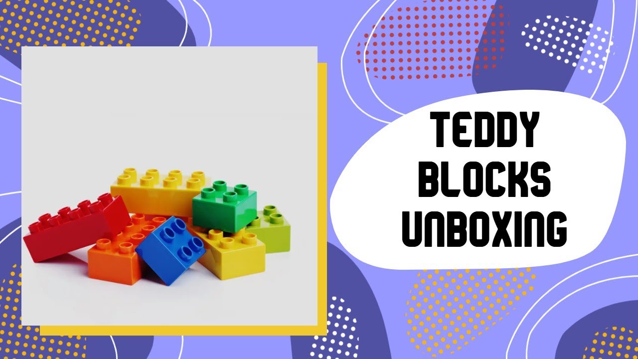 Teddy Blocks unboxing - YouTube