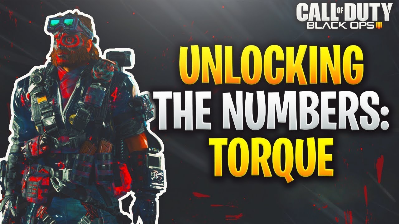 HOW TO UNLOCK THE NUMBERS OUTFITS IN BLACK OPS 4:TORQUE NUMBERS OUTFIT ...