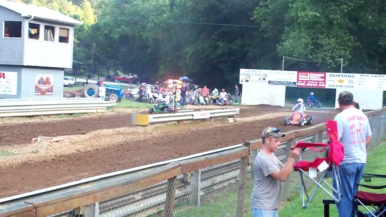 Johnny Buck racing at R&R - YouTube