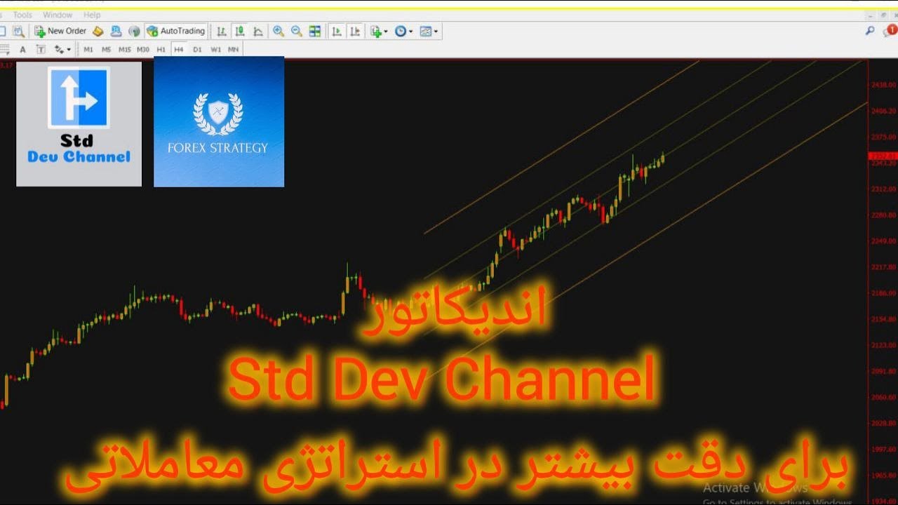استفاده از Std Dev Channel برای دقت بیشتر در استراتژی معاملاتی‌تان ...