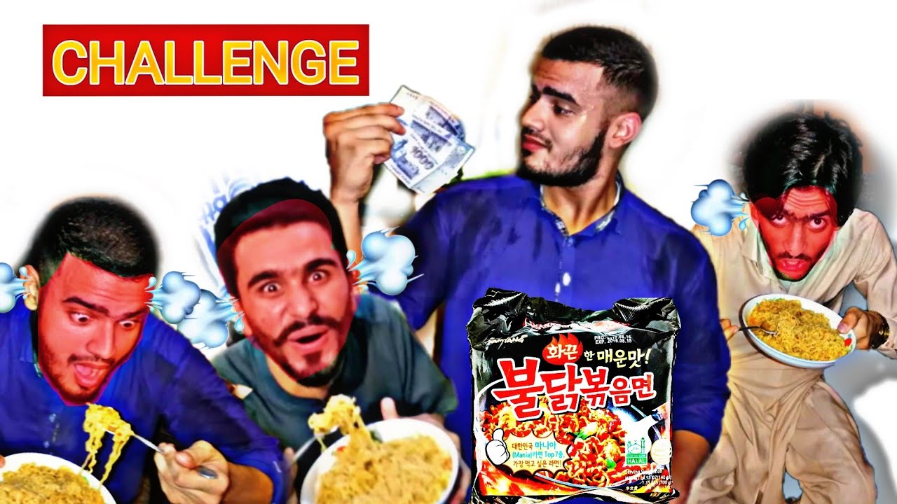 "Flaming'' Hot Noodle Challenge: Can You Handle the Heat?"🔥 - YouTube