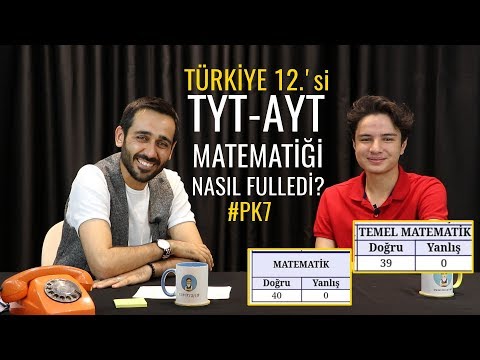 #YKS TR 12.si TYT-AYT Matematiği Nasıl Fulledi? #planlamakoçluğu7