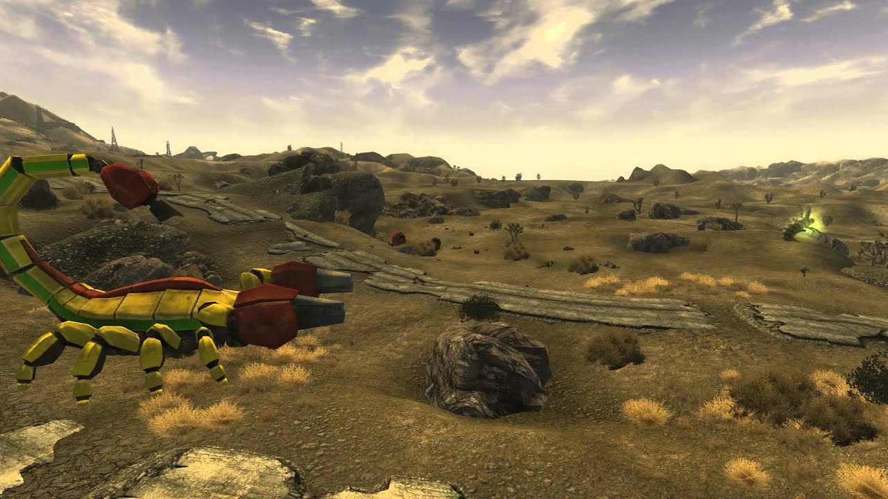 Fallout NV: Legendary Bloatfly vs X42 Giant Roboscorpion + Bonus Round ...