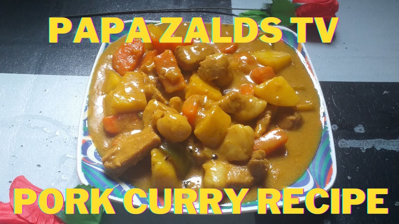 PORK CURRY RECIPE SARSA PALANG ULAM NA TRY NYO ITO - YouTube