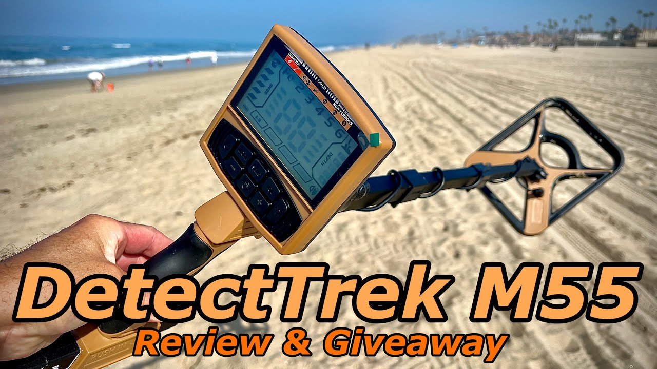 DetectTrek M55 Metal Detector Review - It's rechargable and I'm giving ...