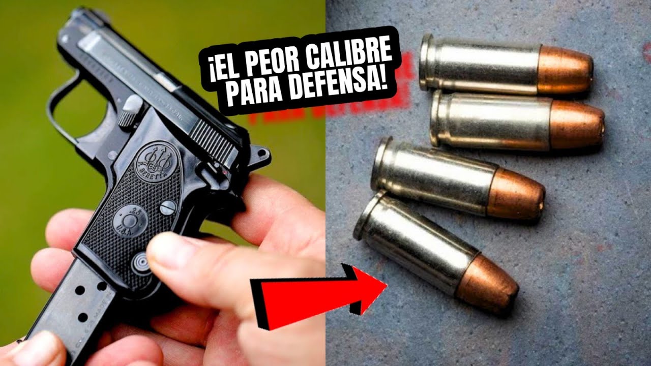 5 Cosas que no sabias del Calibre .25 ACP - YouTube