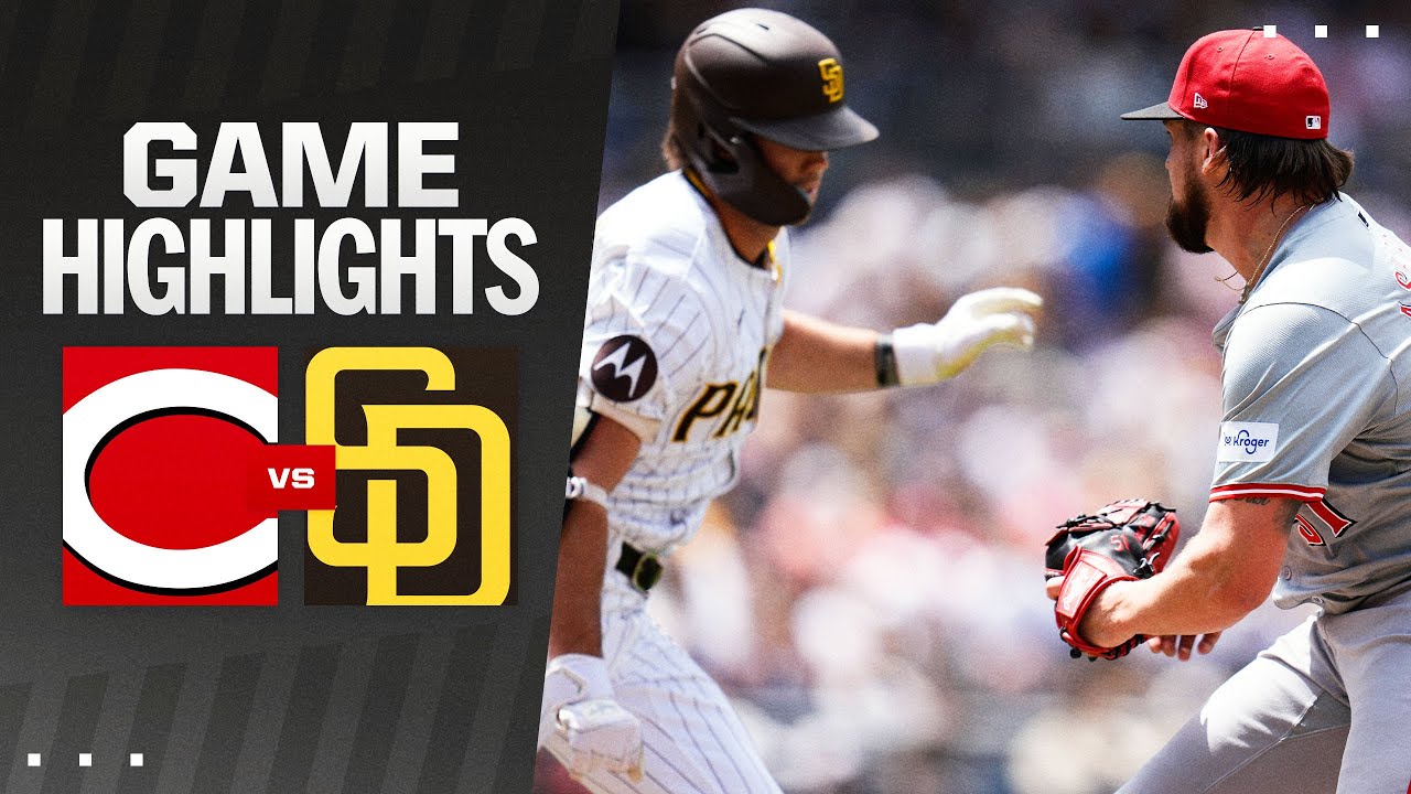 Reds vs. Padres Game Highlights (5/1/24) | MLB Highlights - YouTube