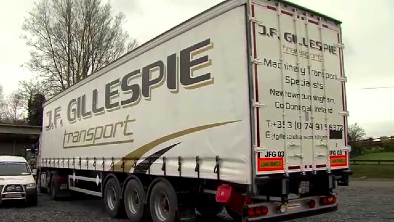 Cargo Defenders Curtain Side Trailer Security System - YouTube