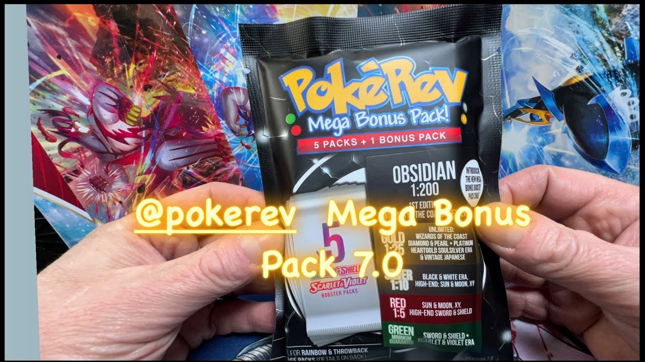 Opening a PokeRev Mega Bonus Pack 7.0 - YouTube