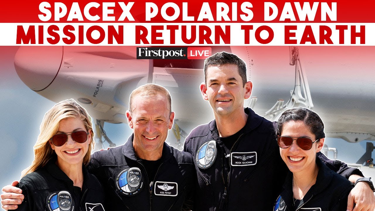 LIVE: First-ever Commercial Spacewalk Concludes as Polaris Dawn Safely ...