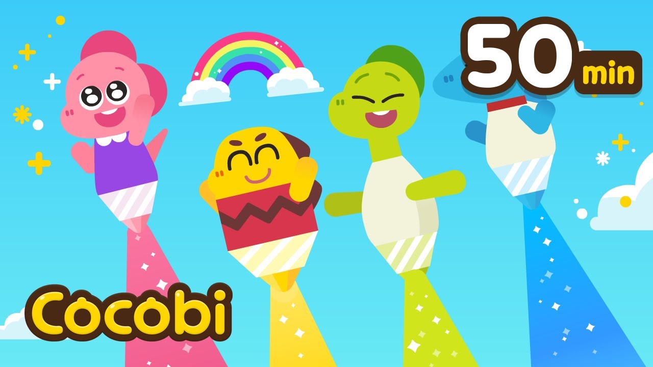 ¡Lápices de Colores Mágicos y Más! | Compilación de Canciones ...