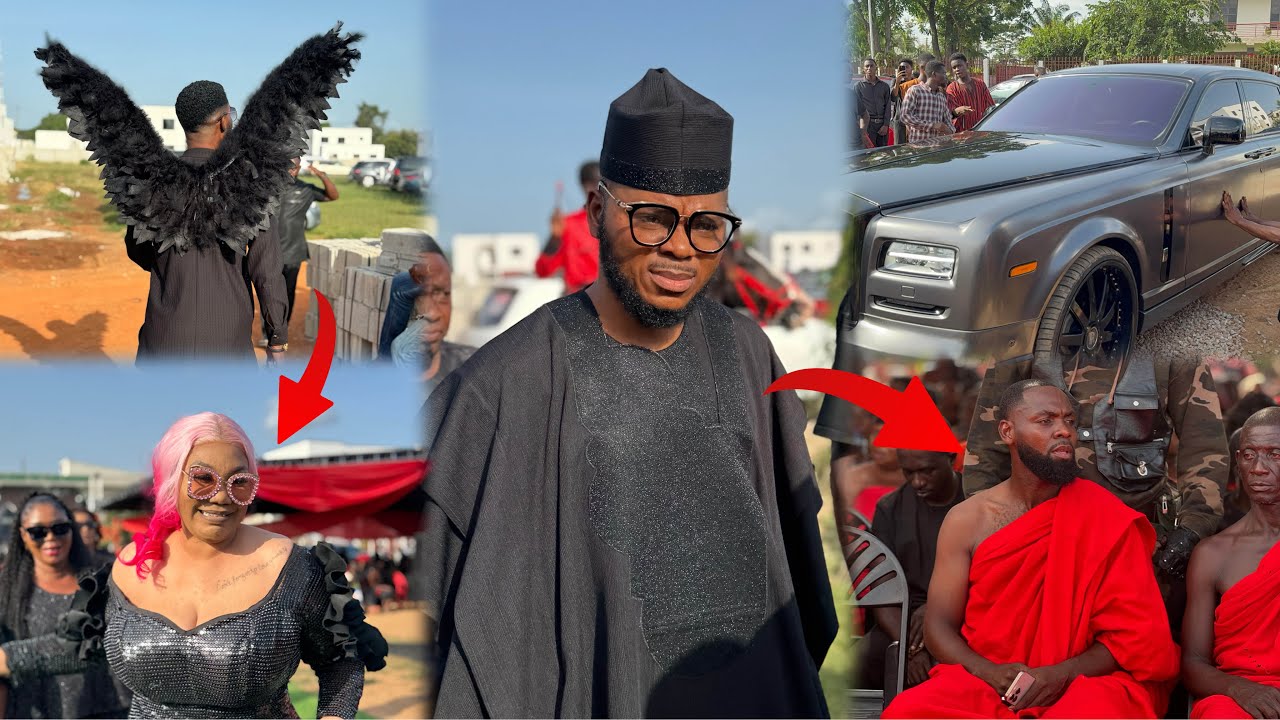 Rev Obinim surprises Rev Obofour at his Mum’s funeral ️ I bet you’ve ...