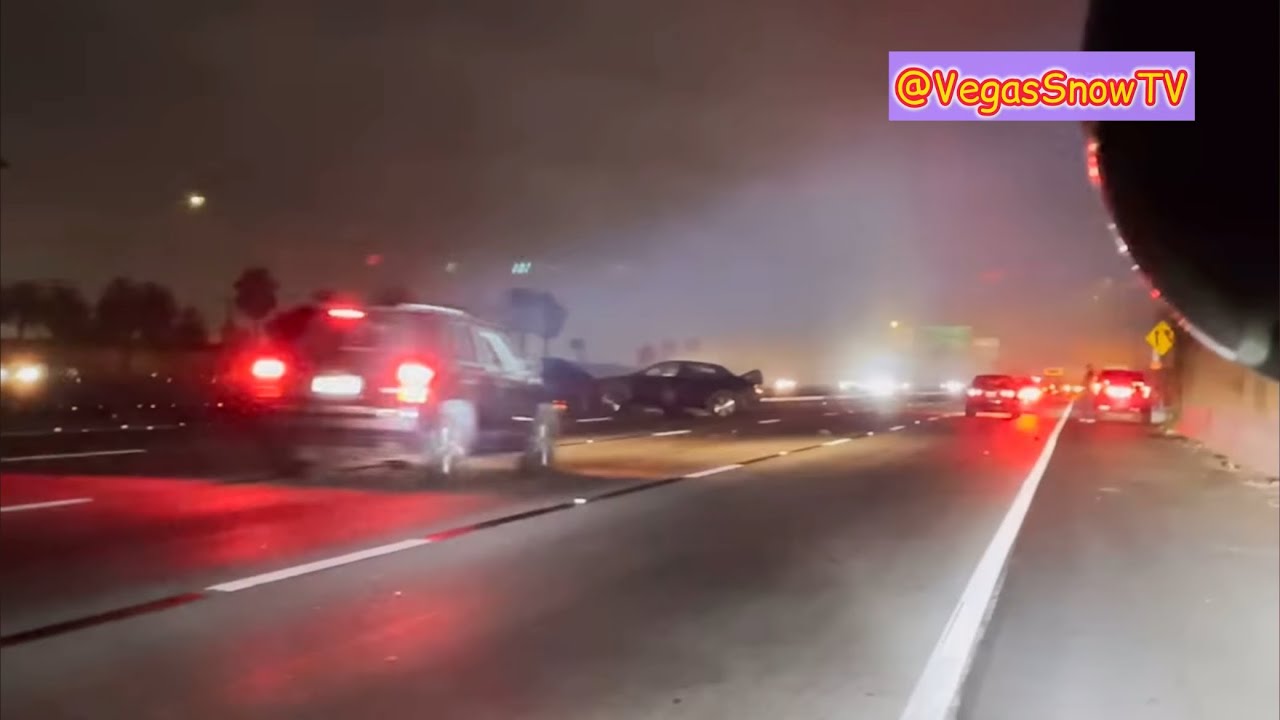 Multiple Car Crash (Raw Wreck Footage) L.A Freeway - YouTube