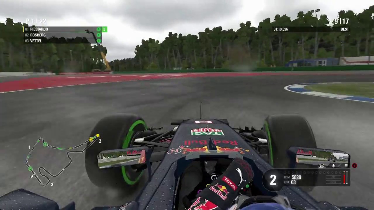 F1 2016 [Xbox One] - Round 12 [German Grand Prix] - YouTube