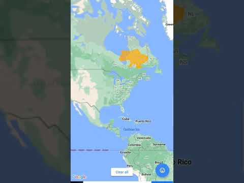 Canada vs Ukraine comparing size map#short#geography subscribe for ...