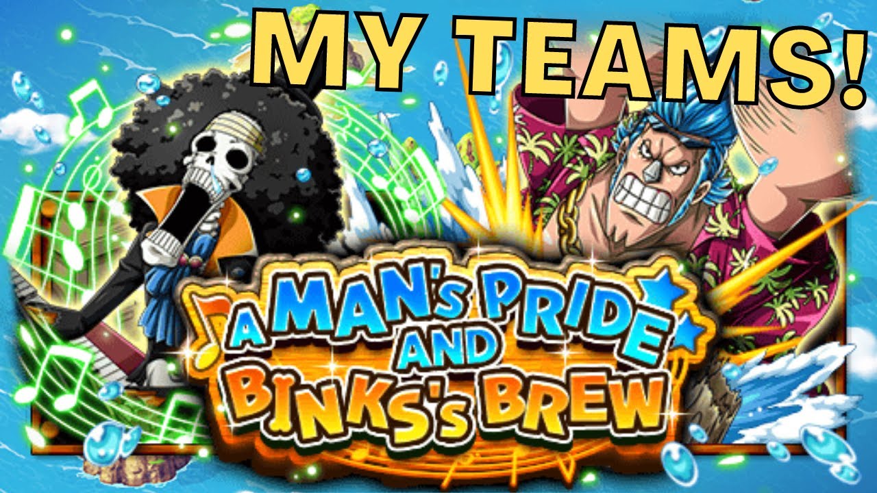 OPTC Bink's Brew & A Man's Pride (Brook and Franky Event) (One Piece ...