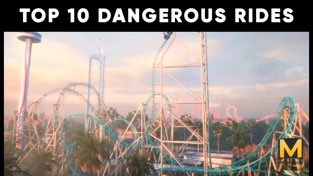 Top 10 Dangerous rides in the world | Urdu/Hindi | Most Dangerous Rides ...