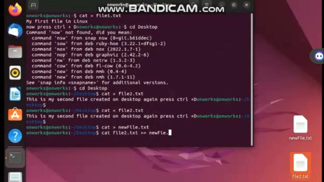 Copying Contents From One File To Another | MOVE and REMOVE commands | CC-311 - YouTube