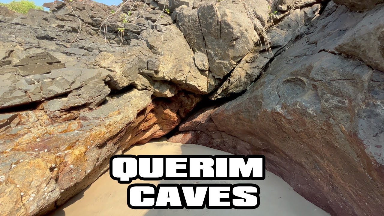 Querim Caves | Natural Caves on Querim Beach Goa Virtual Tour - YouTube