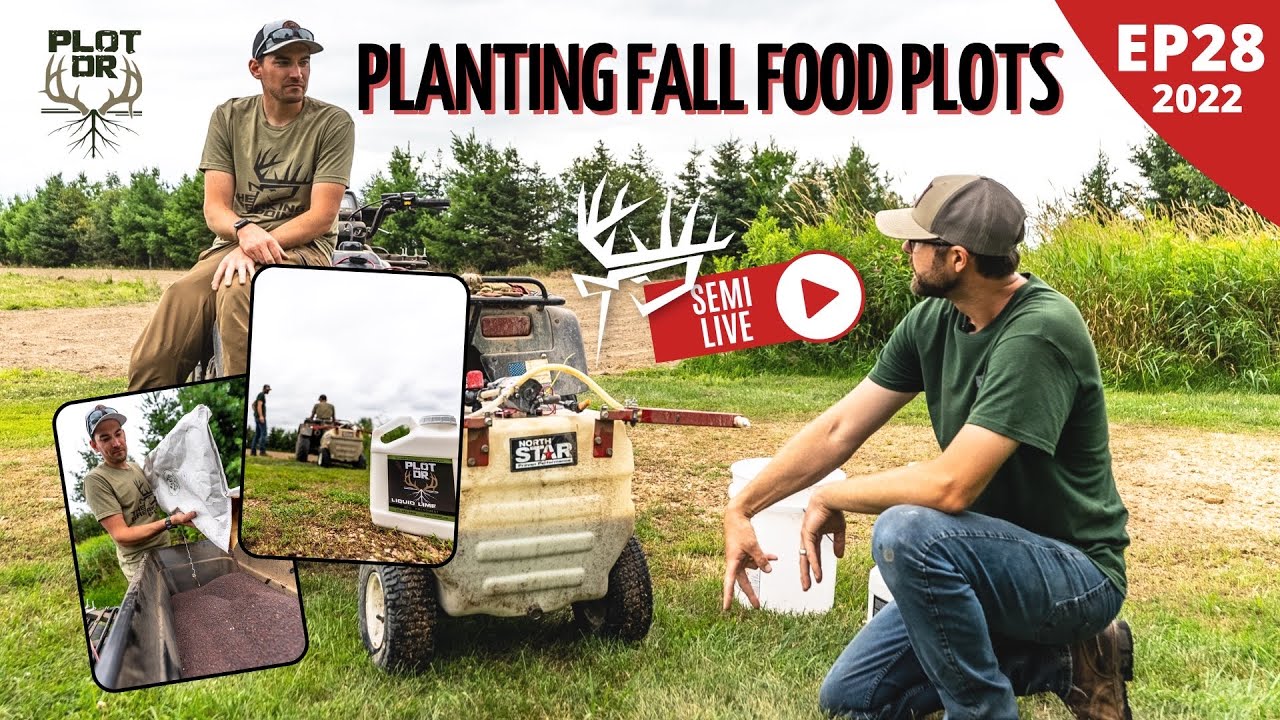 Planting Fall Food Plots - YouTube