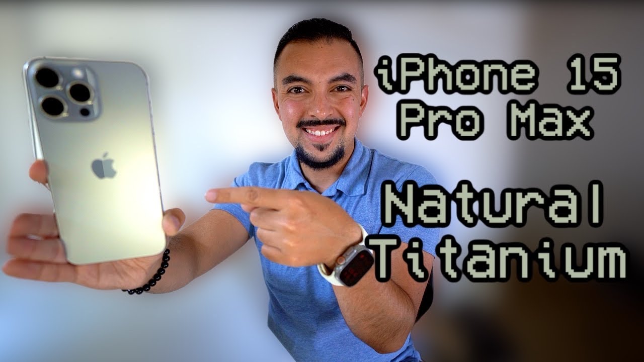 iPhone 15 Pro Max Unboxing |Natural Titanium| - YouTube