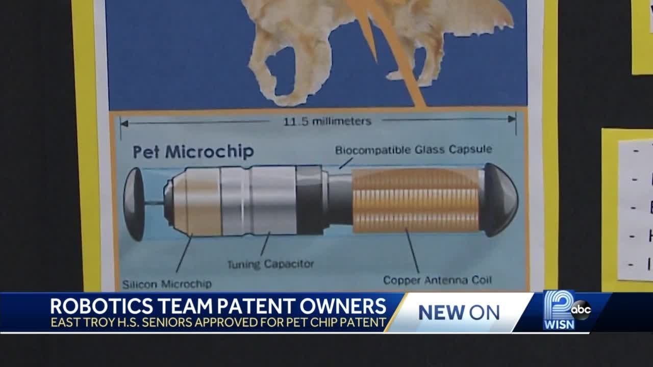 Pet microchip earns patent - YouTube