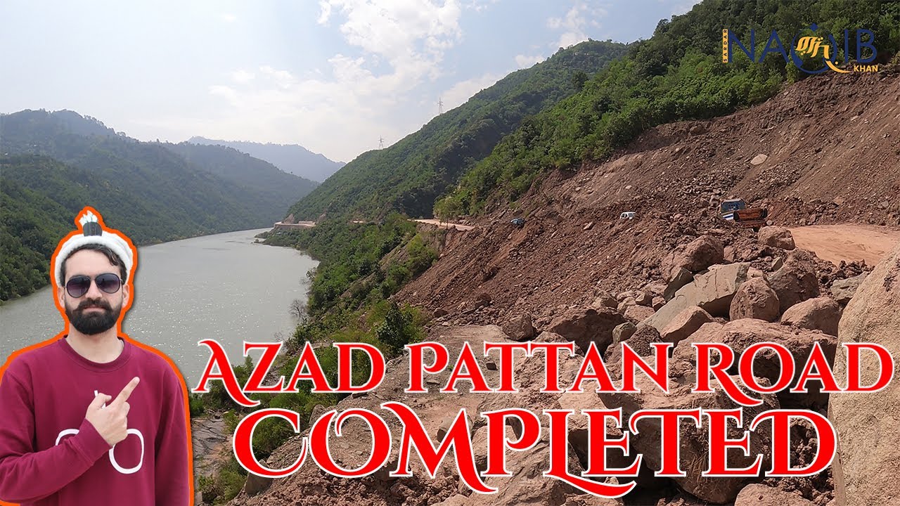 Azad Pattan New Road Completed | New Slide Area | New Bridge | Complete ...