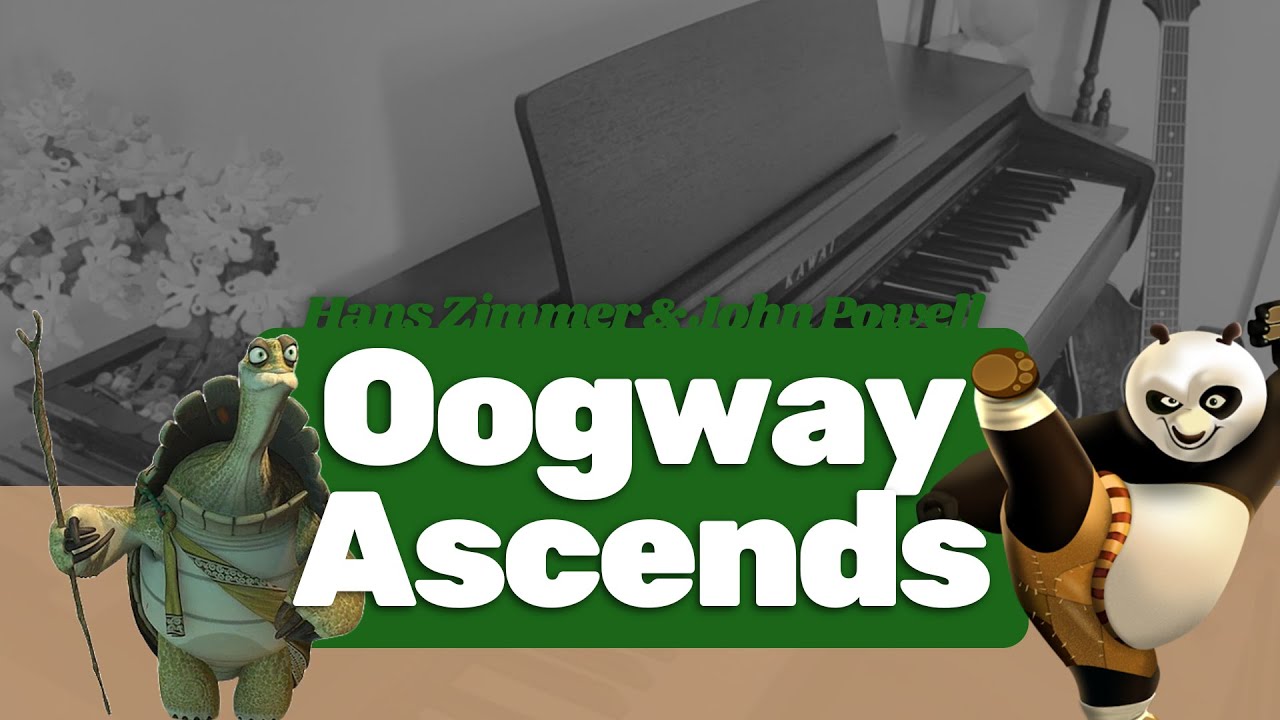 Oogway Ascends - Kung Fu Panda - (by Hans Zimmer & John Powell) Piano ...