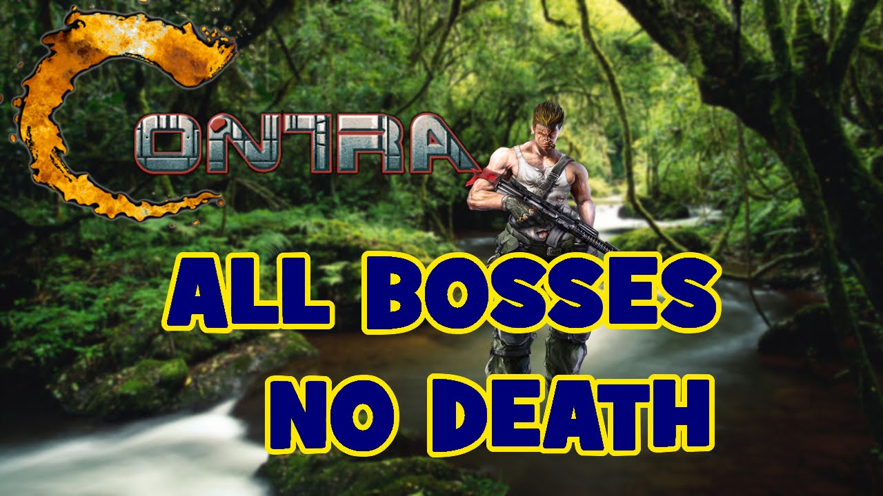 Contra | All Bosses (No Death) | NES (720p/60fps) - YouTube