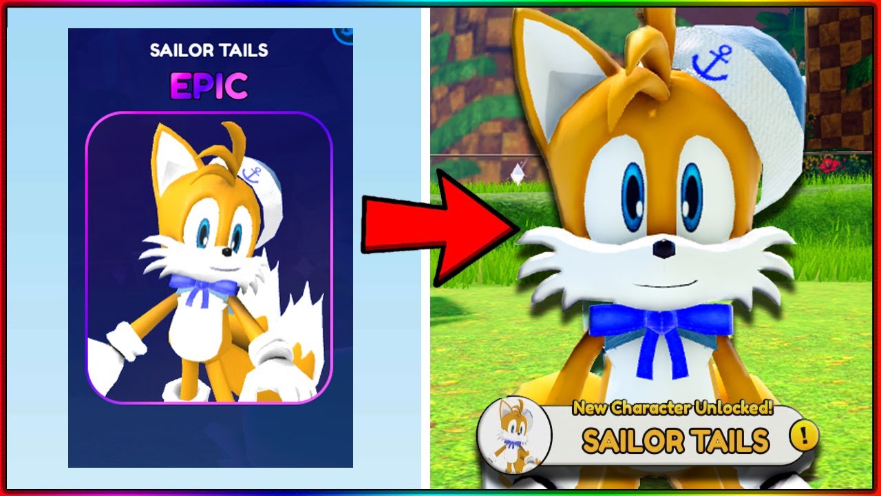 *NEW* HOW TO UNLOCK SAILOR TAILS EASY ON SONIC SPEED SIM - YouTube