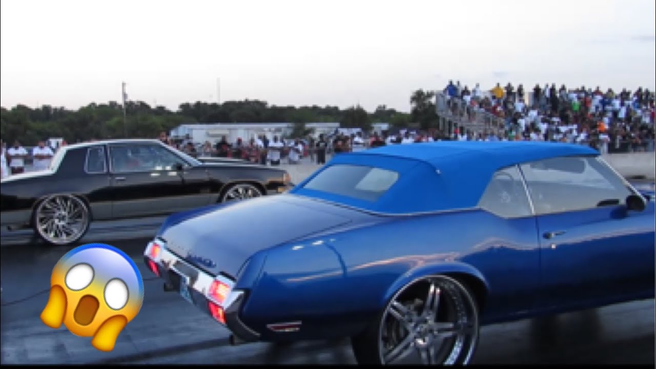CUTLASS CRASH!! PLAYBOY GEEZY PROCHARGED LS SWAPPED 442 GRUDGE RACE at ...