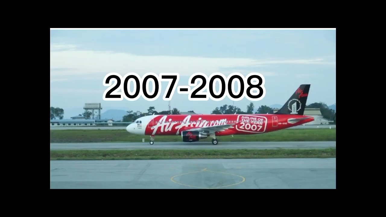 Evolution of AirAsia From 1996 - 2023 - YouTube