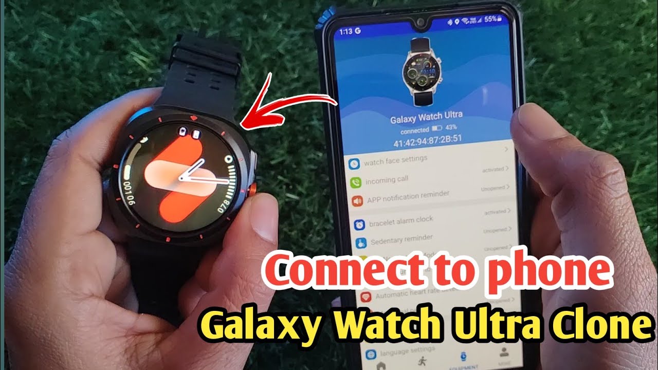 Vvfit app how to connect| galaxy watch ultra 7 clone connect to phone ...
