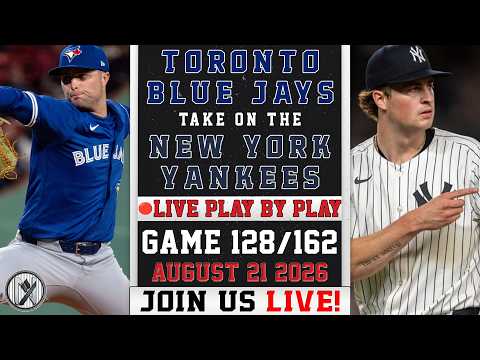 🔴 LIVE Blue Jays vs Yankees | Mason Fluharty vs Cam Schlittler | PLAY-BY-PLAY