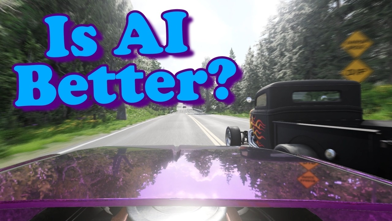 Can AI Drivers REALLY Keep Up with Humans Racing in BeamNG Drive? - YouTube
