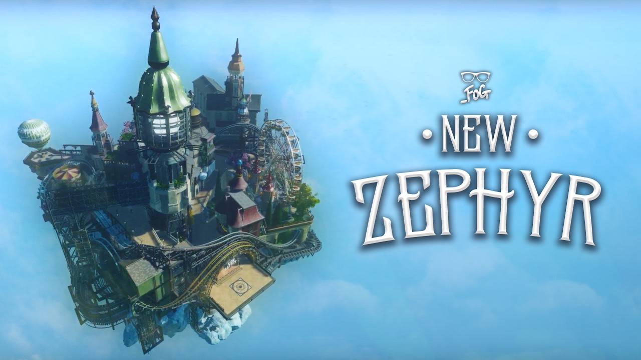 New Zephyr | Planet Coaster - YouTube