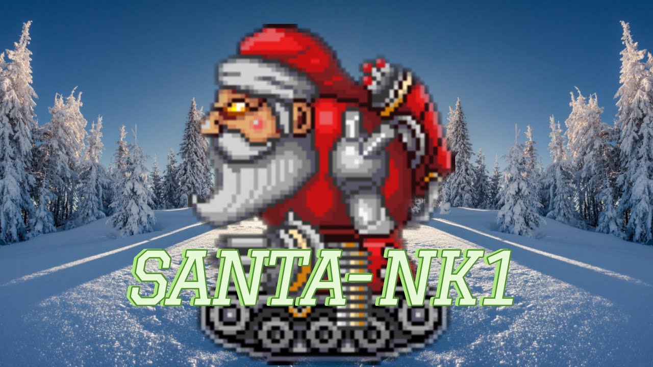 Terraria - Santa-NK1 Boss Fight - YouTube