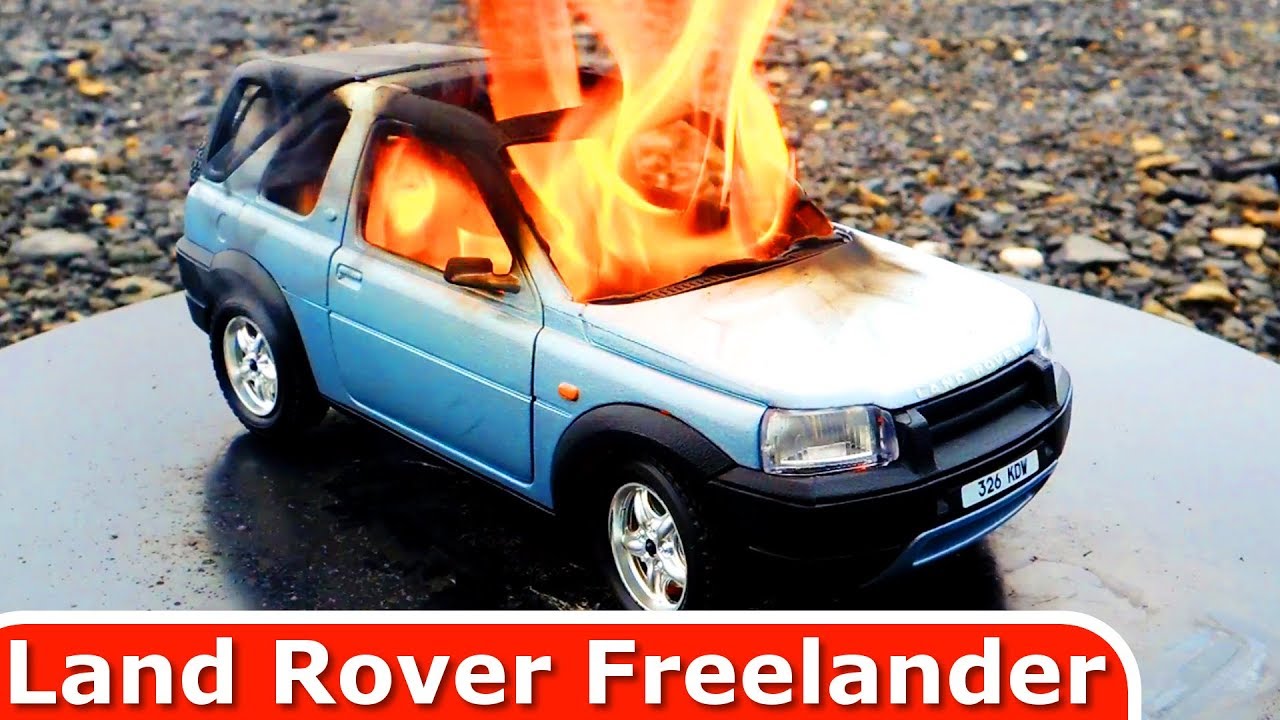 Burning My Land Rover Freelander - The Car Is On Fire - WHY? - YouTube