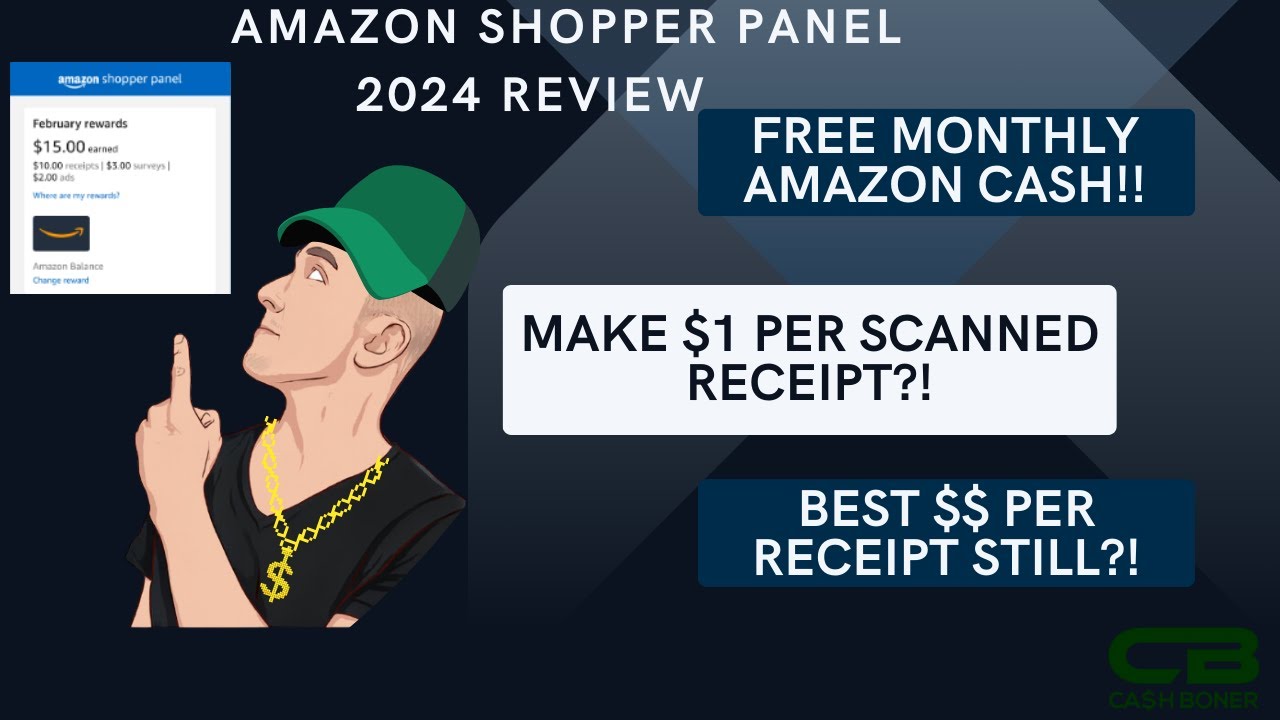 Amazon Shopper Panel 2024 Review - Free Amazon Cash! Receipt Values ...