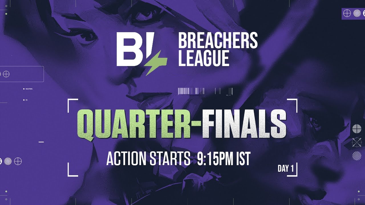 Team Elysium X esports V/S ZeroFrags | Quater Finals Day 1 | Breachers League | - YouTube