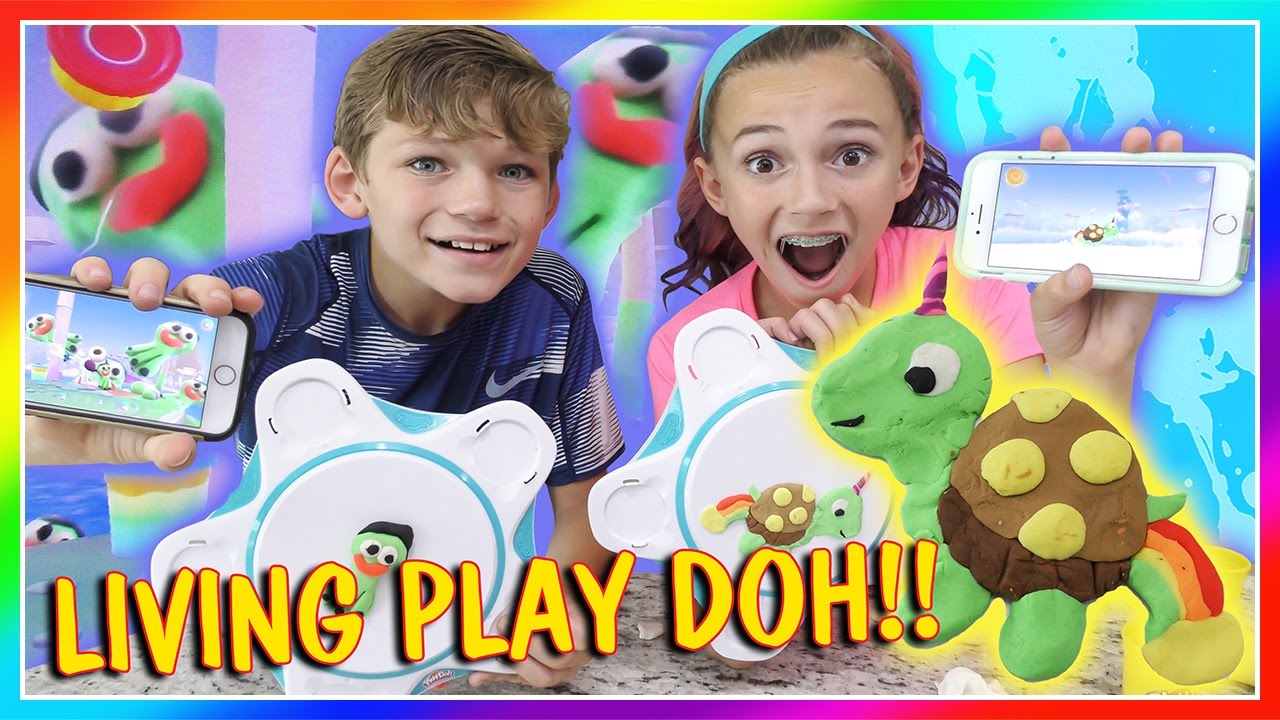 PLAY DOH COMES TO LIFE! | We Are The Davises - YouTube