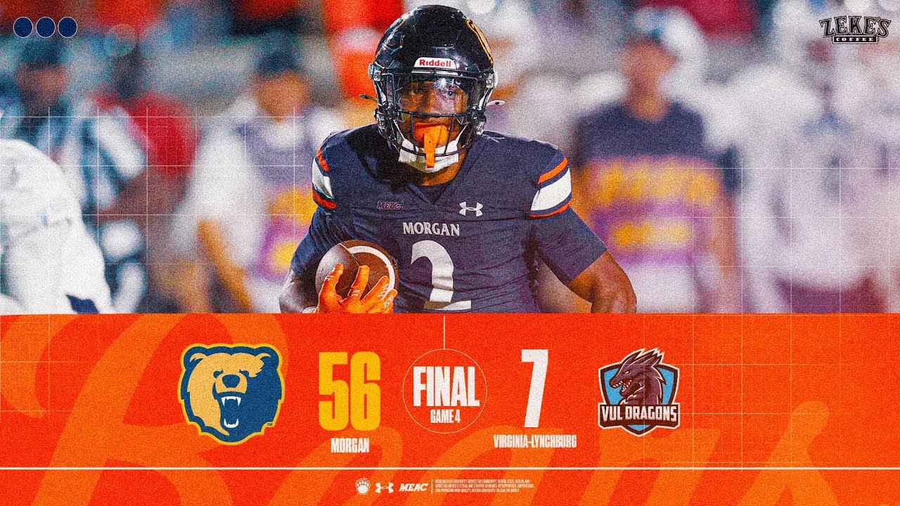 Morgan State vs. Virginia-Lynchburg Video Recap (September 21, 2024 ...