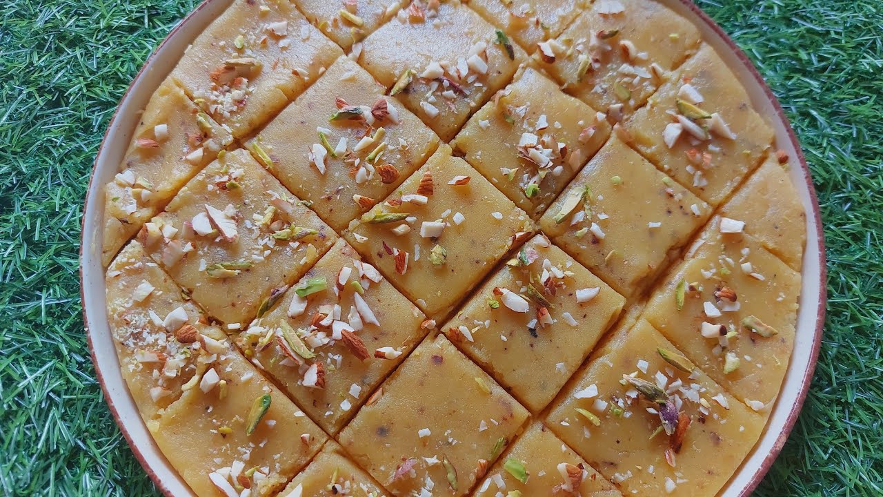 Chana Daal Barfi 😍 | Soft & Melt-in-Mouth Mithai | Easy Sweet Recipe ...