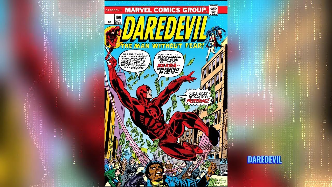 Marvel Comics History: Daredevil #109 (May 1974) #marvelcomics # ...